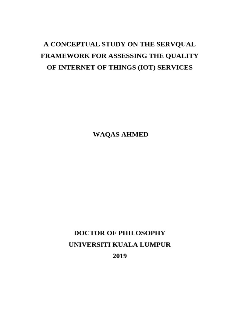 Updated UniKL Thesis Template | PDF