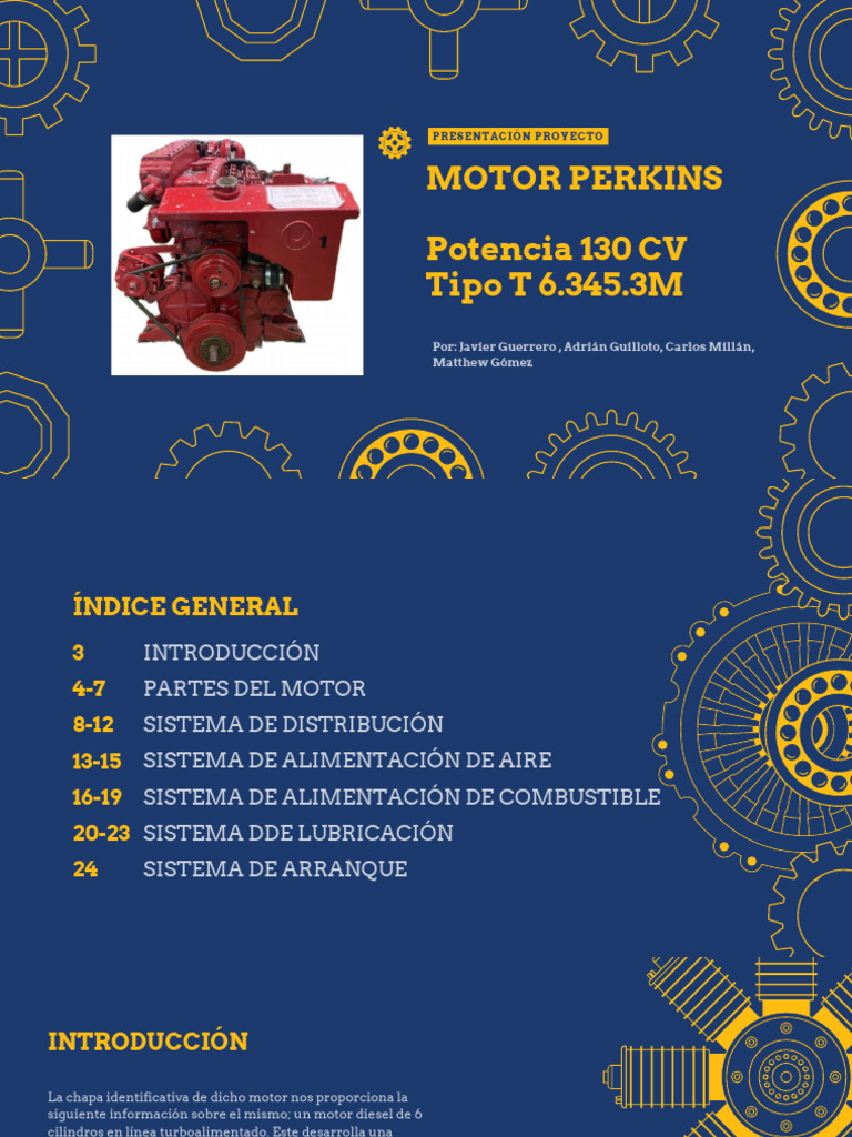 MOTOR PERKINS | PDF