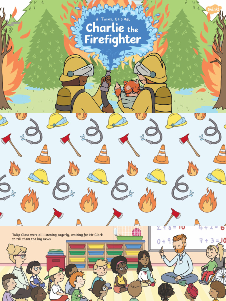 Charlie The Firefighter Story | PDF