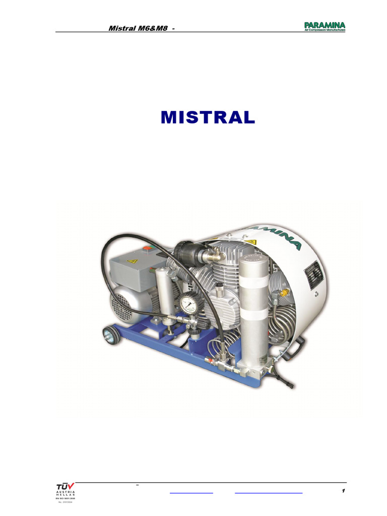 Mistral M6 M8 User - Service Manual 06-2015edtion Eng - Block Fittings ...