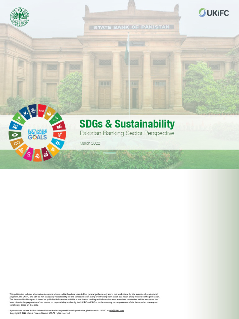 SDGs Sustainability Pakistan | PDF