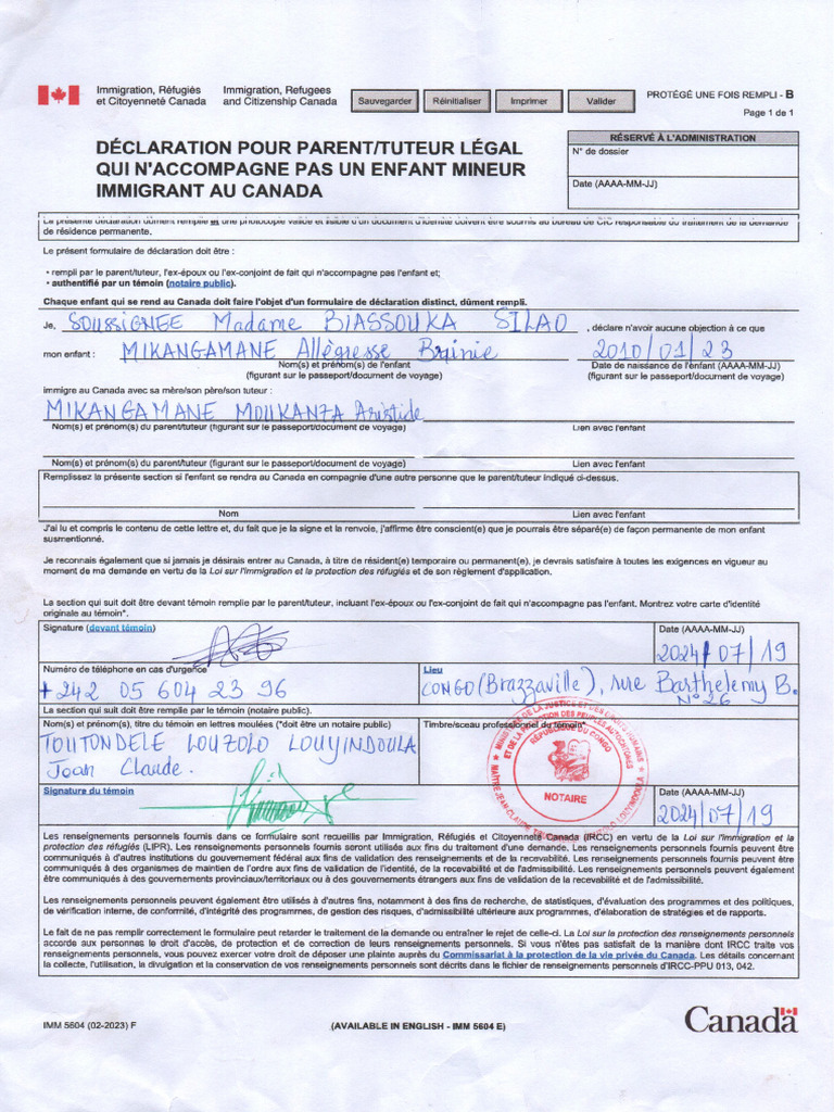 Fichier Déclaration | PDF