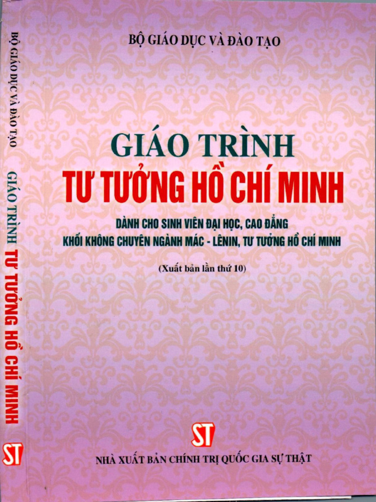 Giáo Trình Tư Tư NG H Chí Minh PDF | PDF
