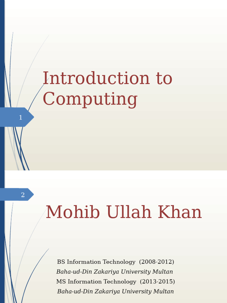 Lec 1 Chapter 1A | PDF