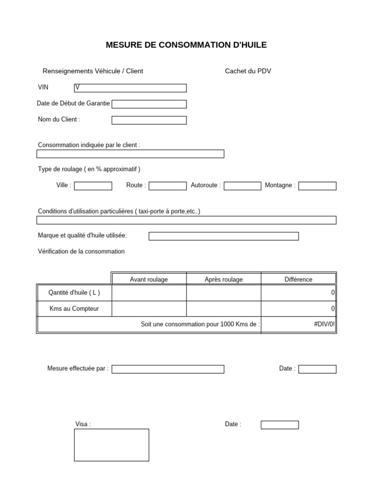 Copie de FR_PJ20937_Fiche de consommation d'huile | PDF