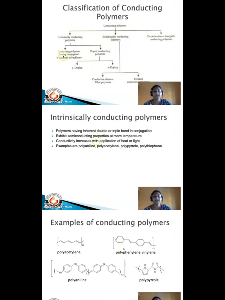 Conducting Polymer - 1 | PDF