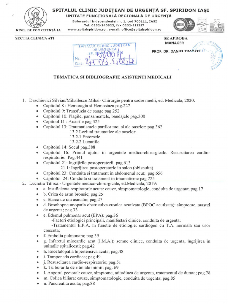 Tematica Si Biblio Asistenti ATI - 01102024123730 | PDF