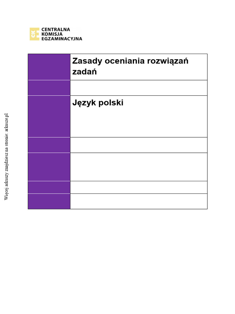 Jezyk Polski 2023 Maj Matura Podstawowa Odpowiedzi 2 | PDF