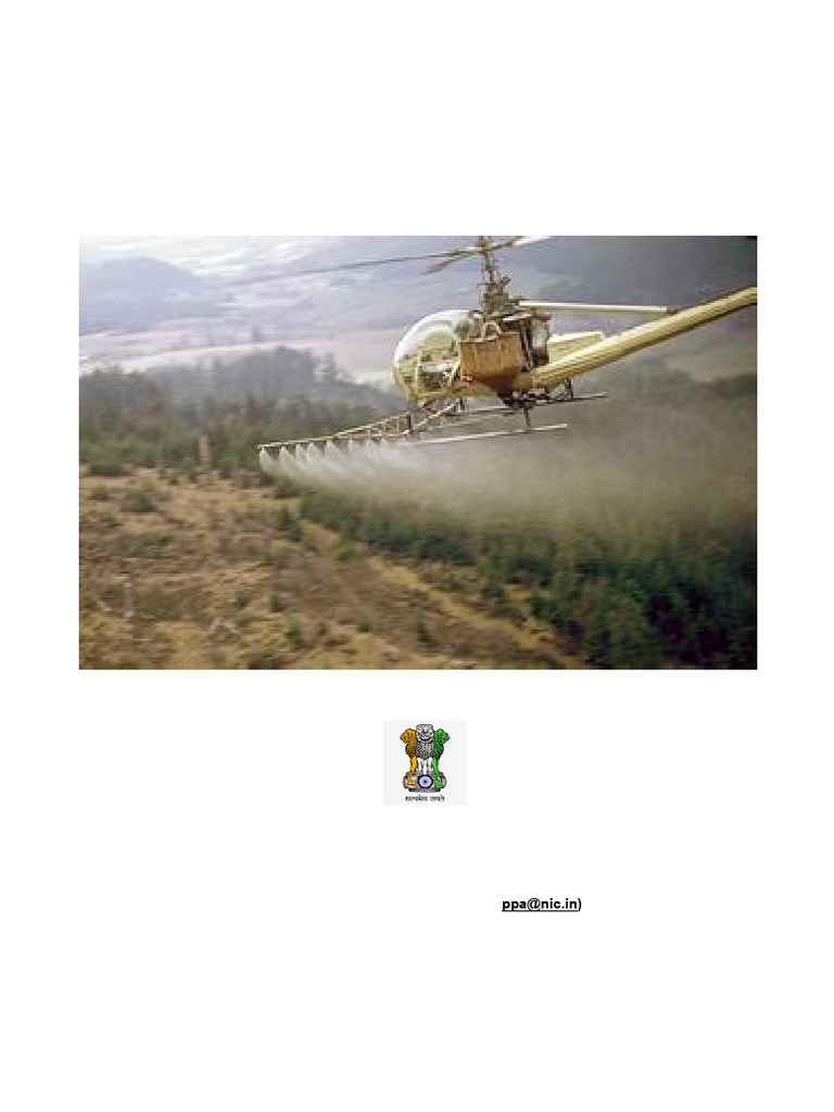 Sop On Aerial Spraying Including Use of Drones 1 | PDF | Flow Measurement