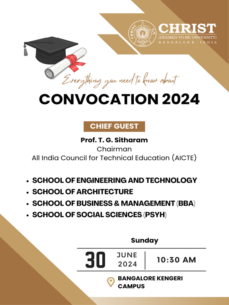 30 June Kengeri-Convocation Brochure 2024 | PDF