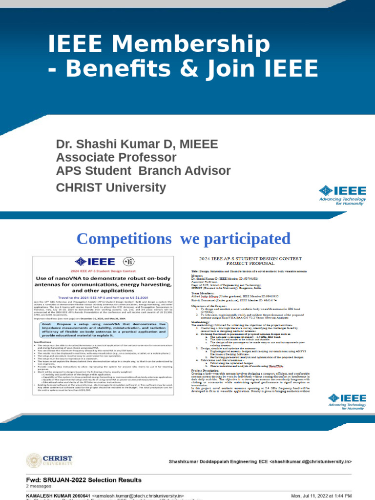 2 - Benefits of IEEE Membership and Join IEEE | PDF