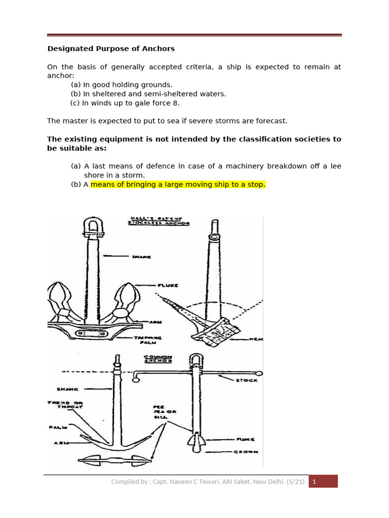 Anchor Work | PDF
