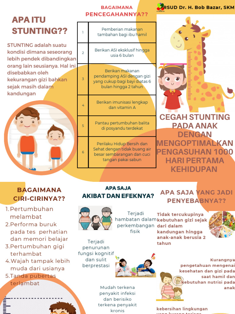 Leaflet Stunting | PDF