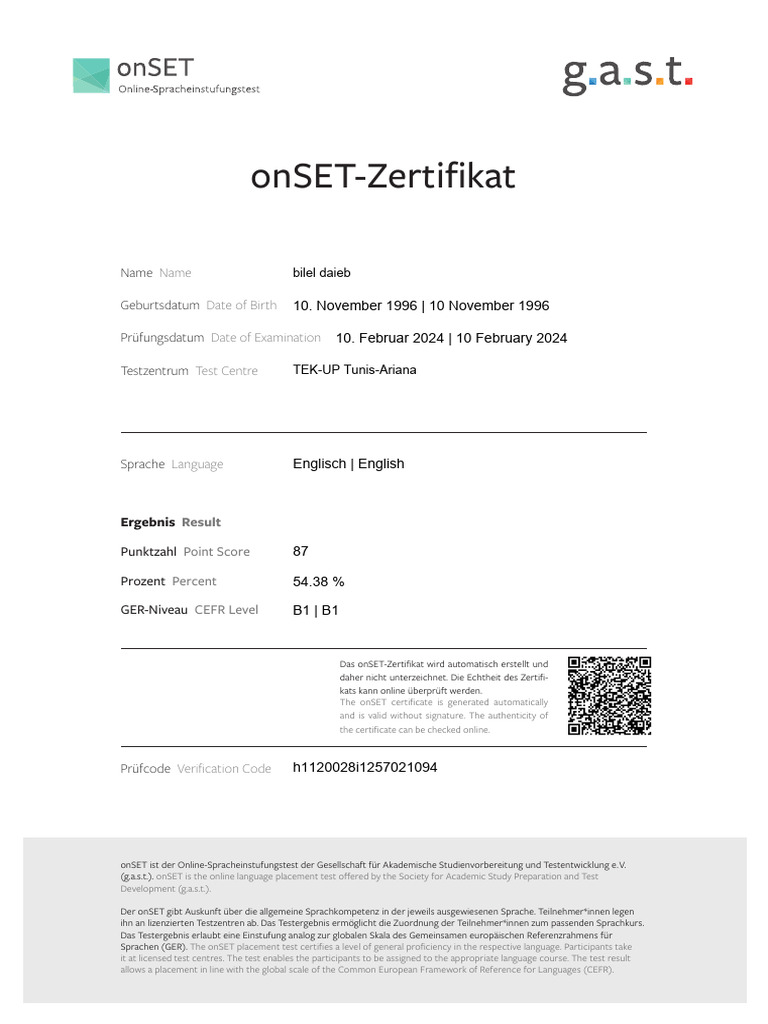 2024-02-10 Onset Zertifikat | PDF