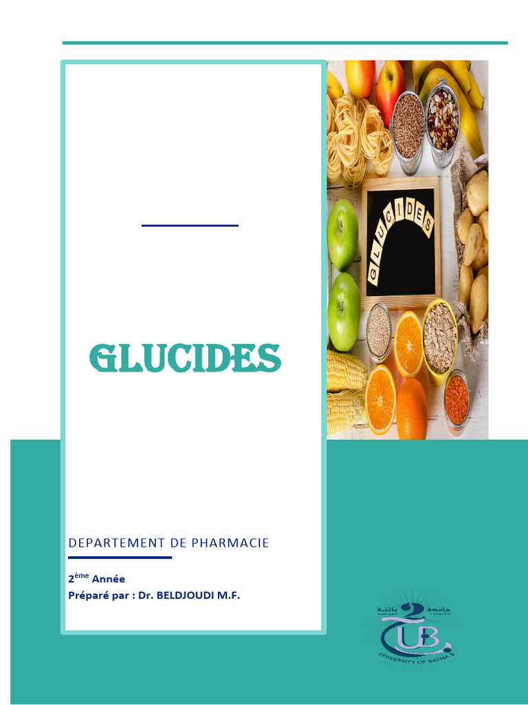 Cours Glucides Beldjoudi | PDF