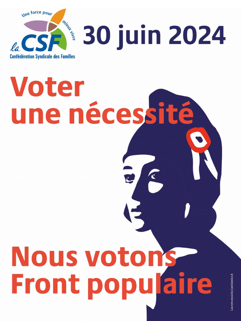 Tract Vote Front Populaire Juin 2024 | PDF