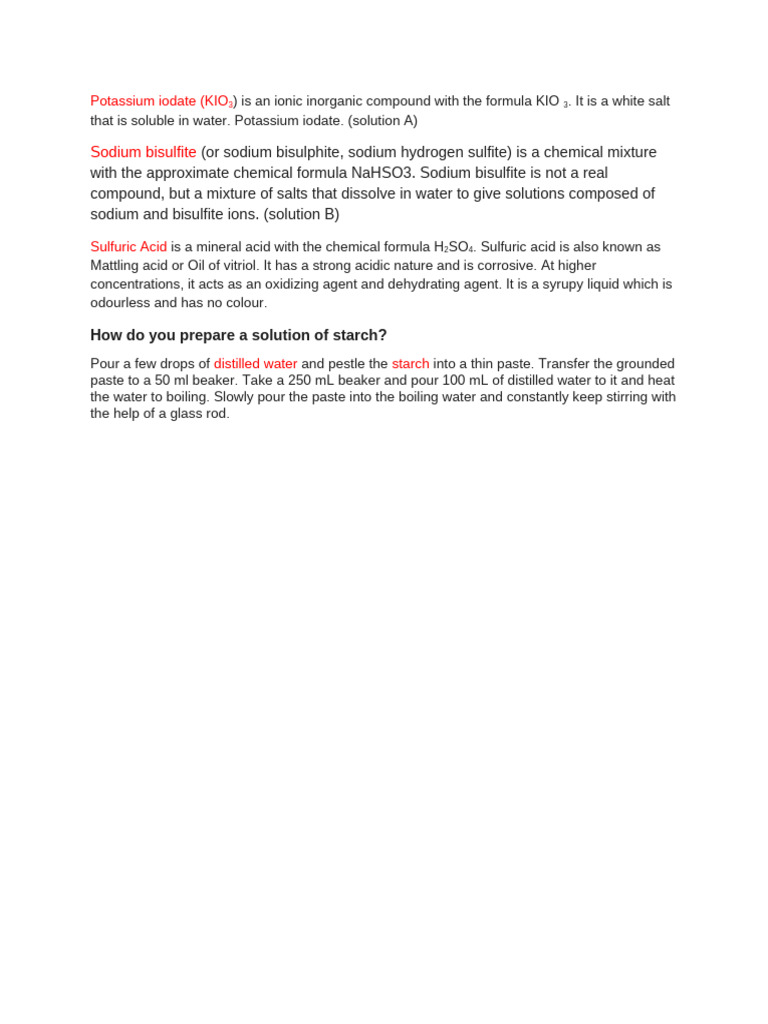 Inorg Chem Lab Experiment 1 | PDF