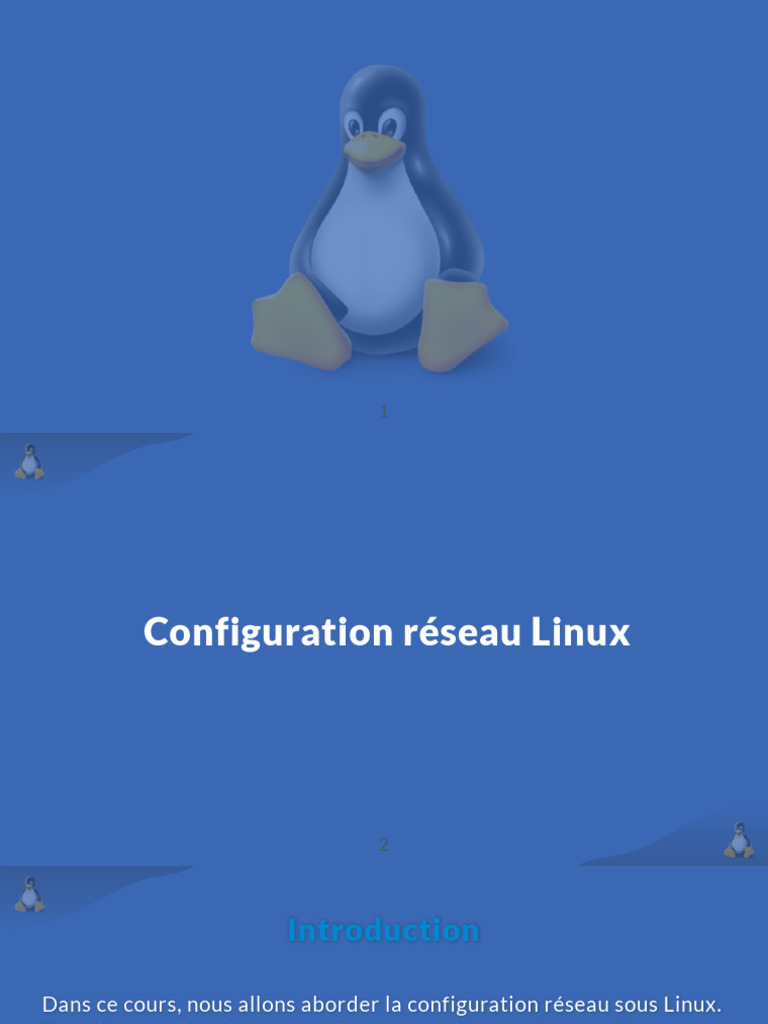 Linux Configurations Reseaux 1 | PDF | Internet Protocols | Computers