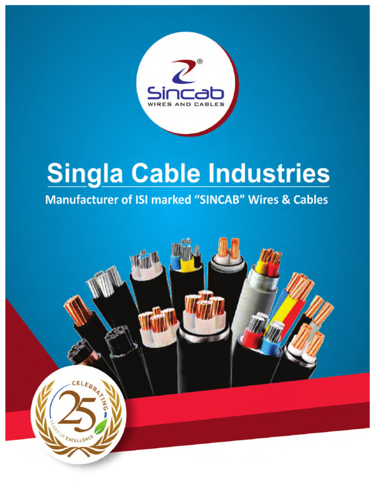 Singla Cables Catalogue 2022 | PDF