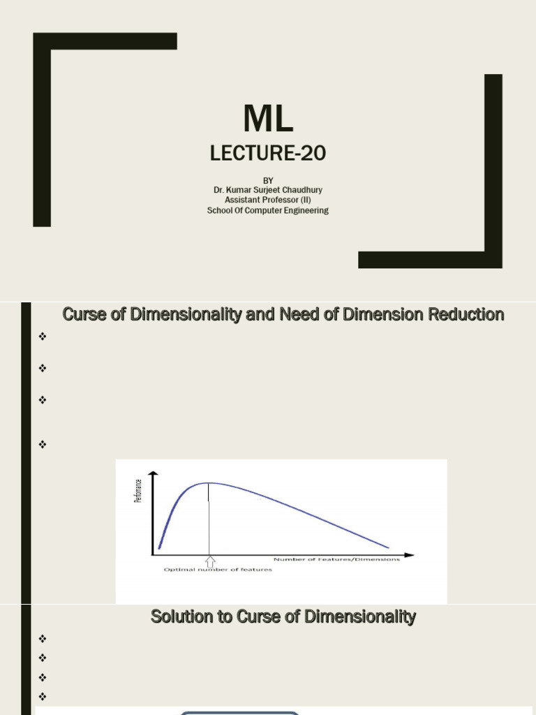 ML Lec-20 | PDF