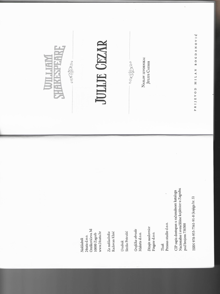 Julije Cezar | PDF