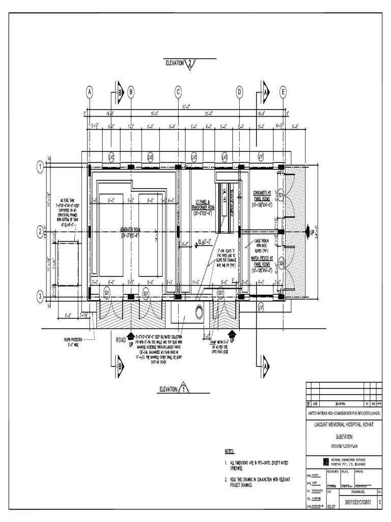 03-Substation (Architectural Drawings) | PDF
