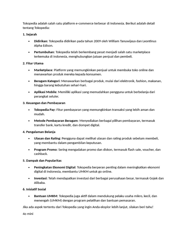 Tokopedia | PDF