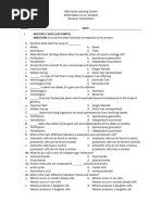 Grade 12 Life Sciences Paper 2 Terminologies-1 | PDF | Genetics | Gene