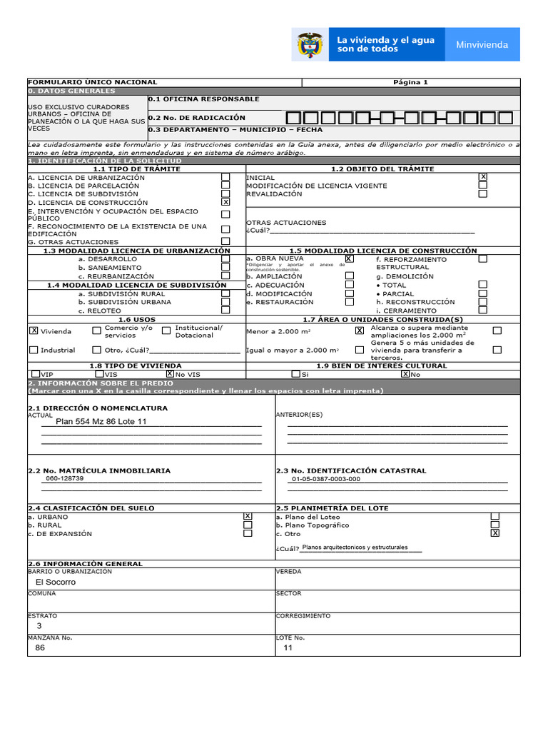 Formulario de Solicitud de Licencias 2023 | PDF
