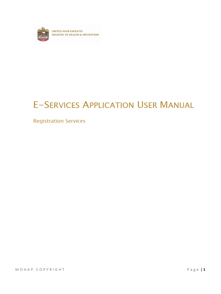 User Manual - Registration Services Re-Pricing of A Single Medical ...