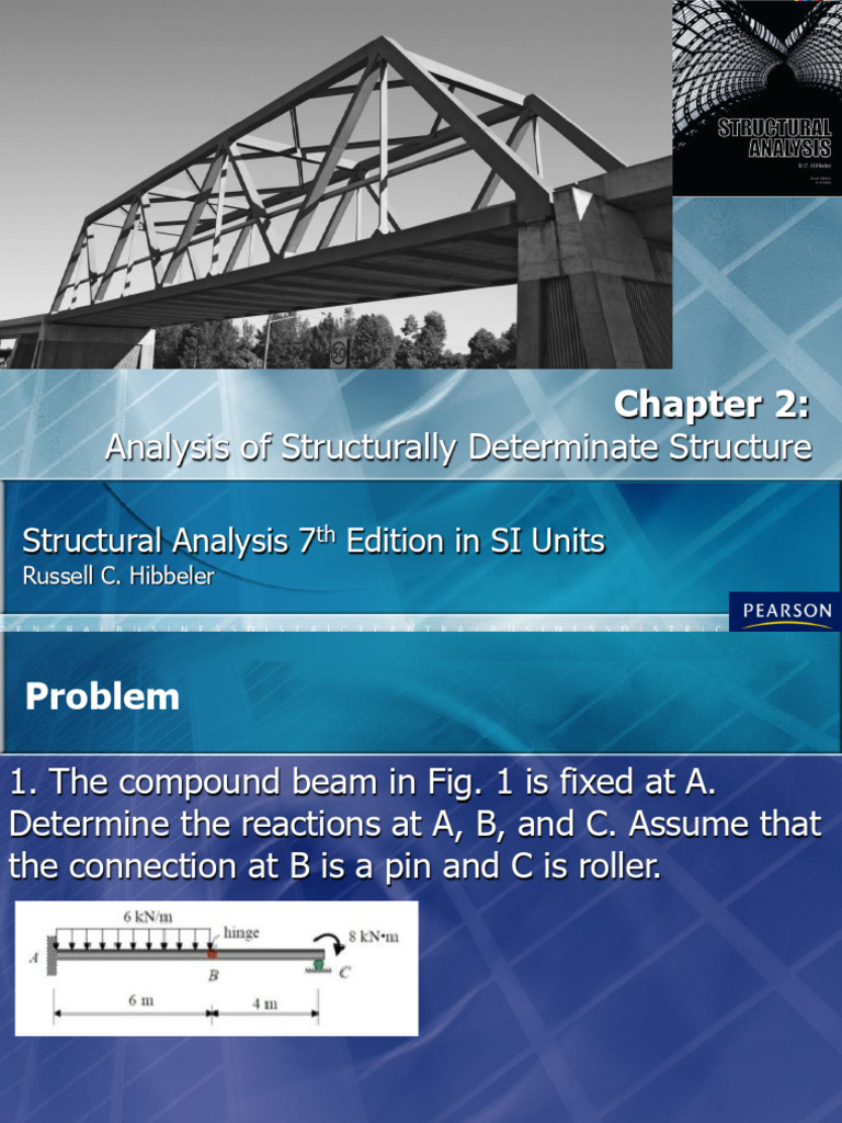 Chapter 2 Analysis of Determinate Structure Autosaved | PDF
