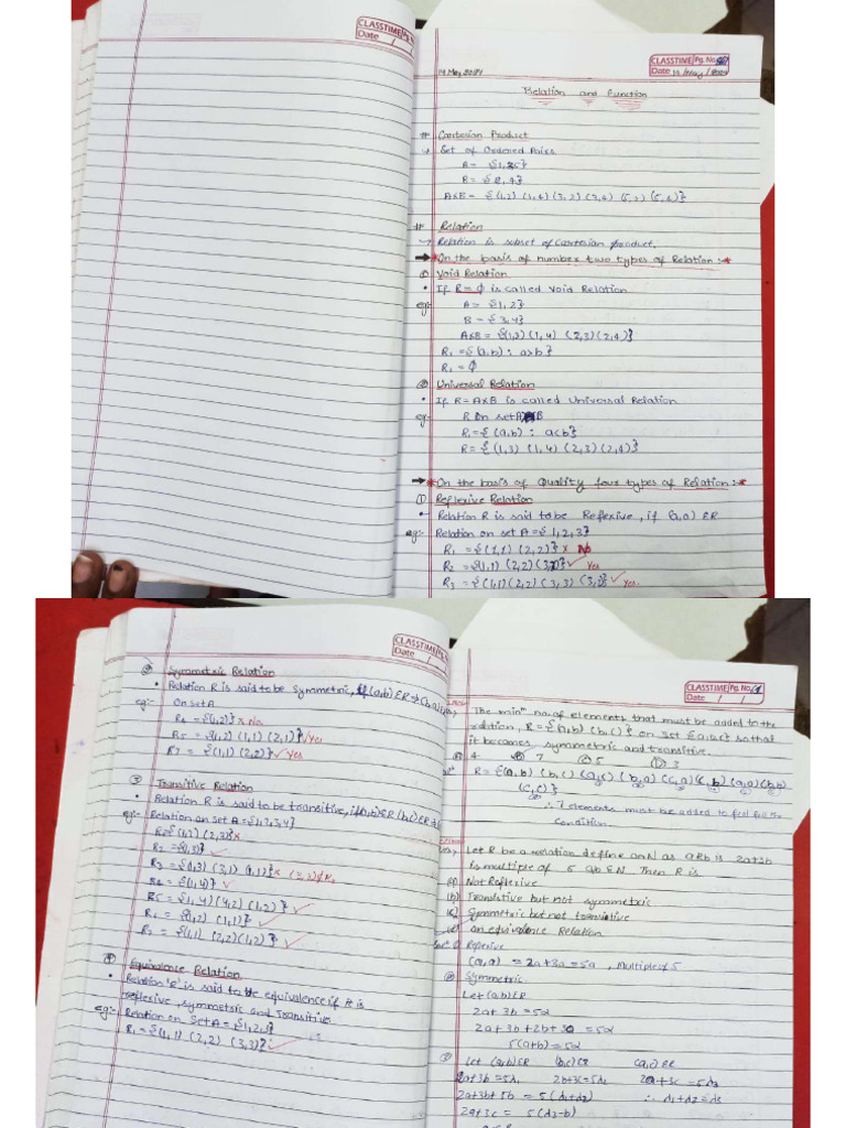 Relation And Function Pdf