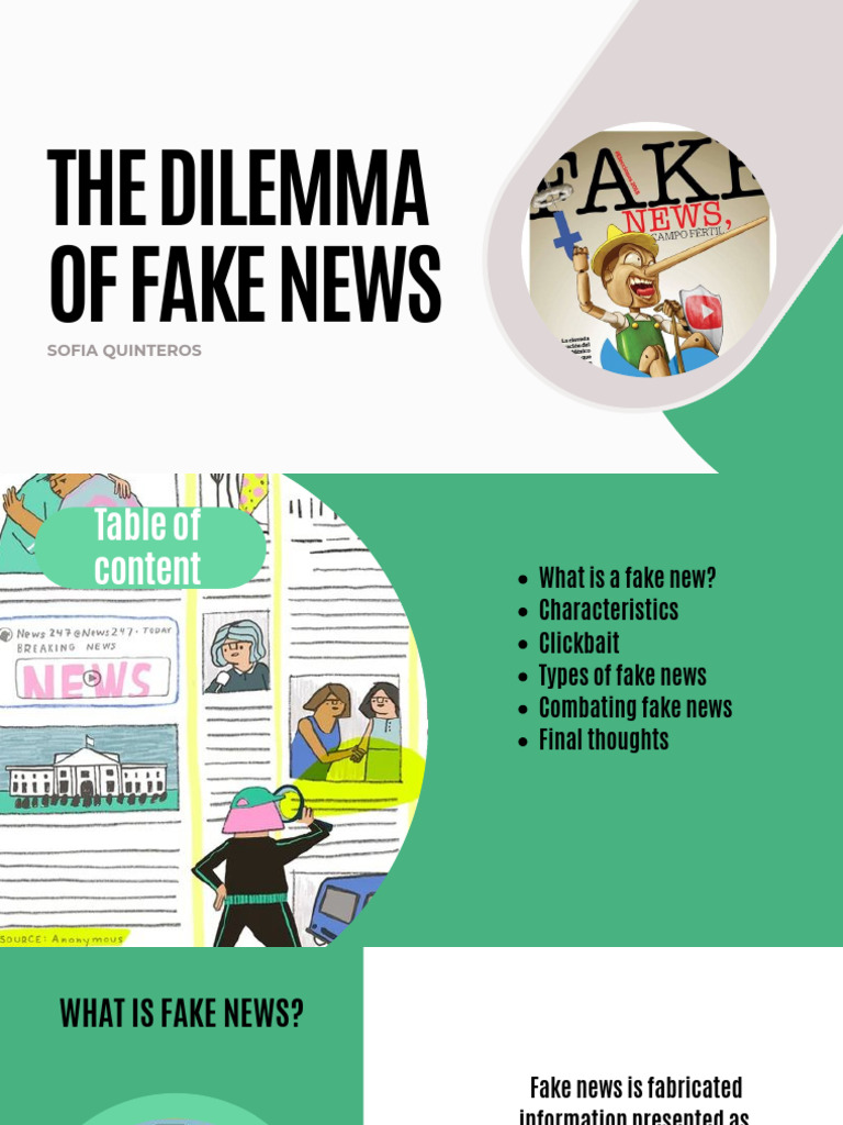 Fake News Presentation | PDF