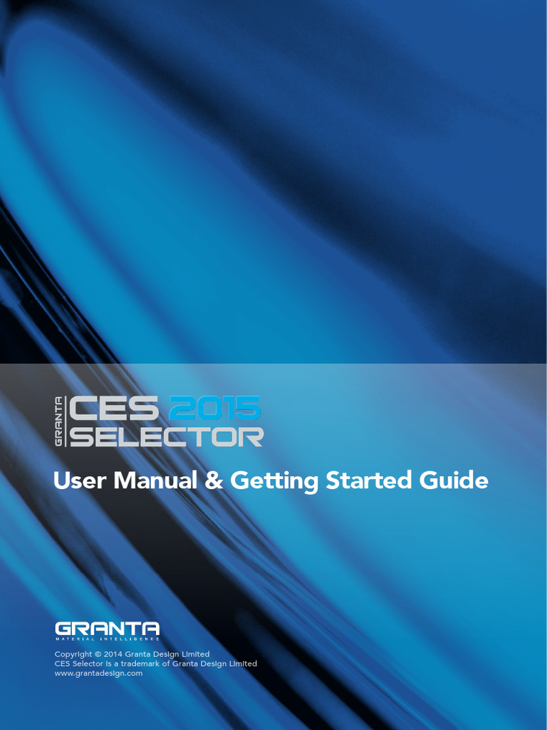 CES Selector 2015 User Manual | PDF