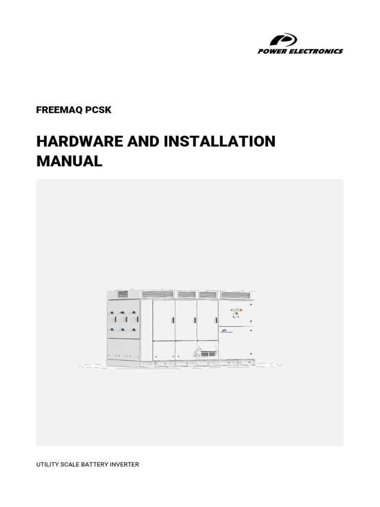 Operation Manual PCSKHW02KI Hardware PCSK MultiPCSK 2.0 Eng | PDF