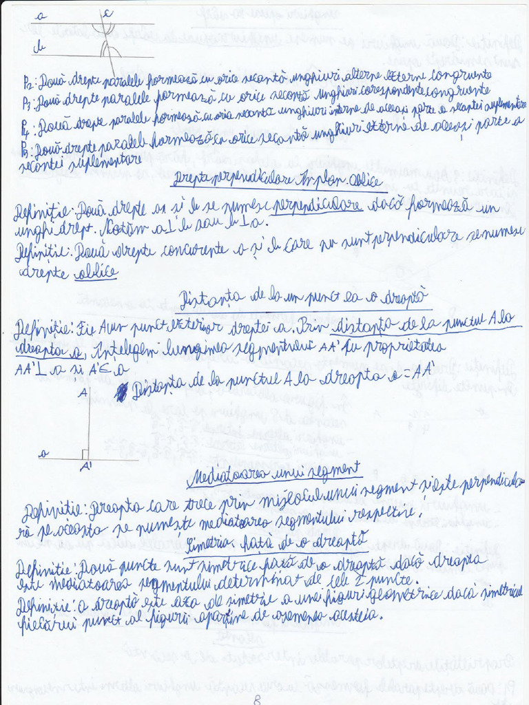 Matematica 5-8 geometrie 8 | PDF