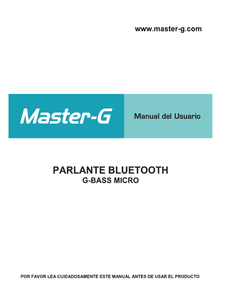 1907 g Bass Micro Manual | PDF