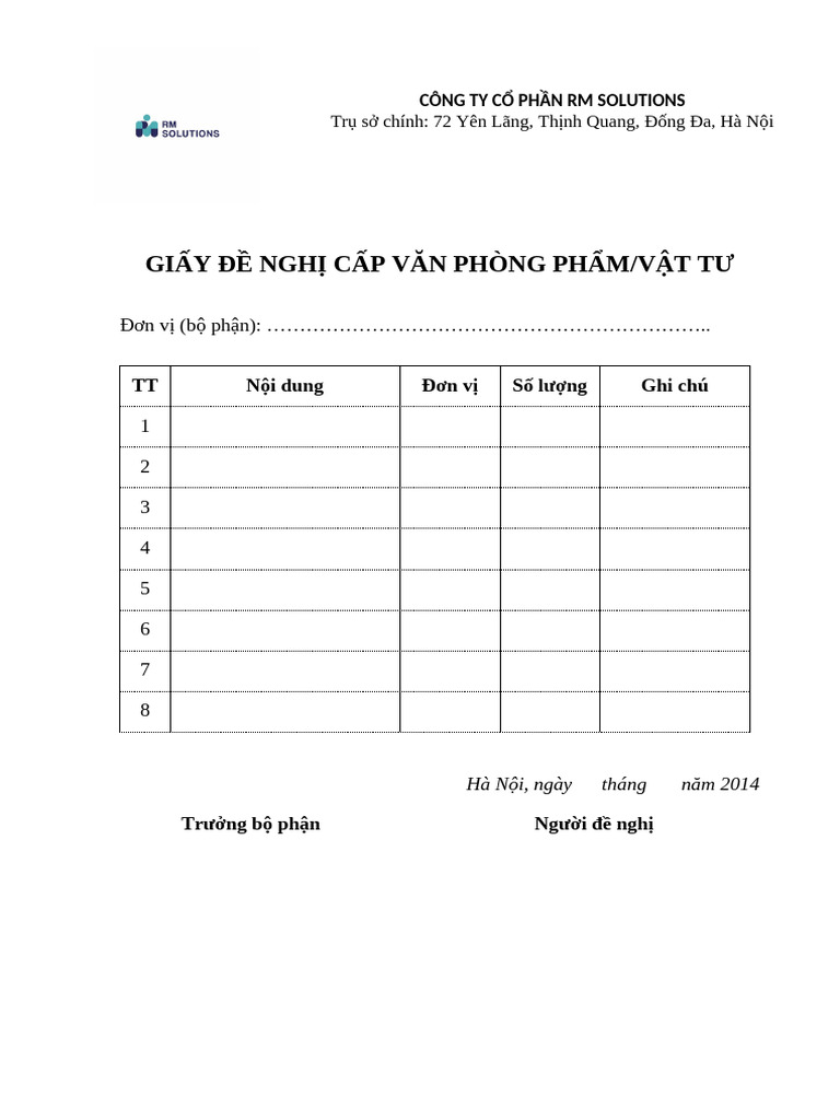 20240925 - GIAY DE NGHI CAP VAT TU, VPP | PDF