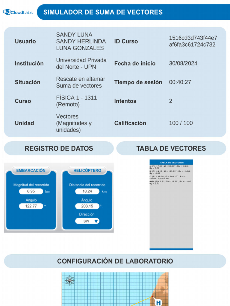 N00412130 LUNA GONZALES SANDY HERLINDA Rescate - en - Altamar | PDF