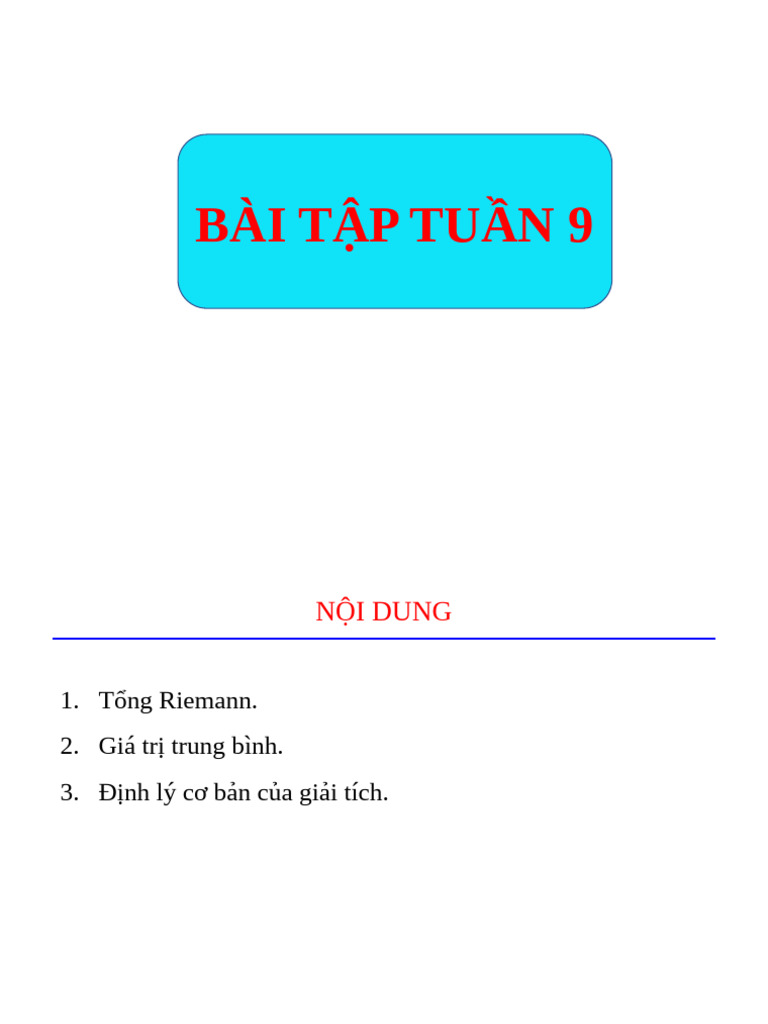Tuan 9 | PDF