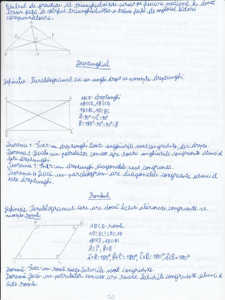 Matematica 5-8 Geometrie 20 | PDF