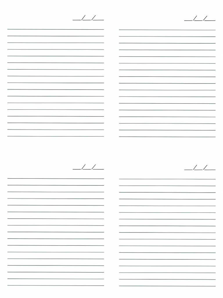 Miolo Bloco de Notas A6 | PDF