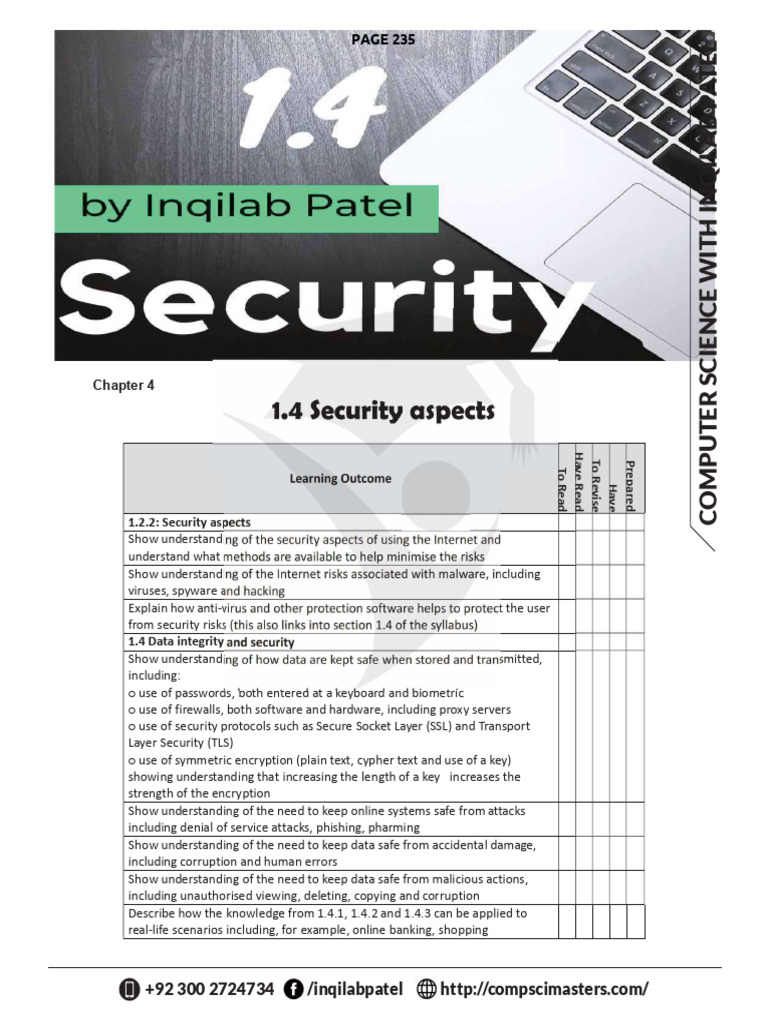 1.4 Security V21 | PDF