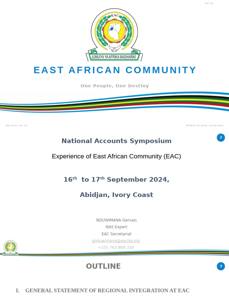 08.b - PASII - SC - Session 2b - EAC - Gervais Nduwimana | PDF