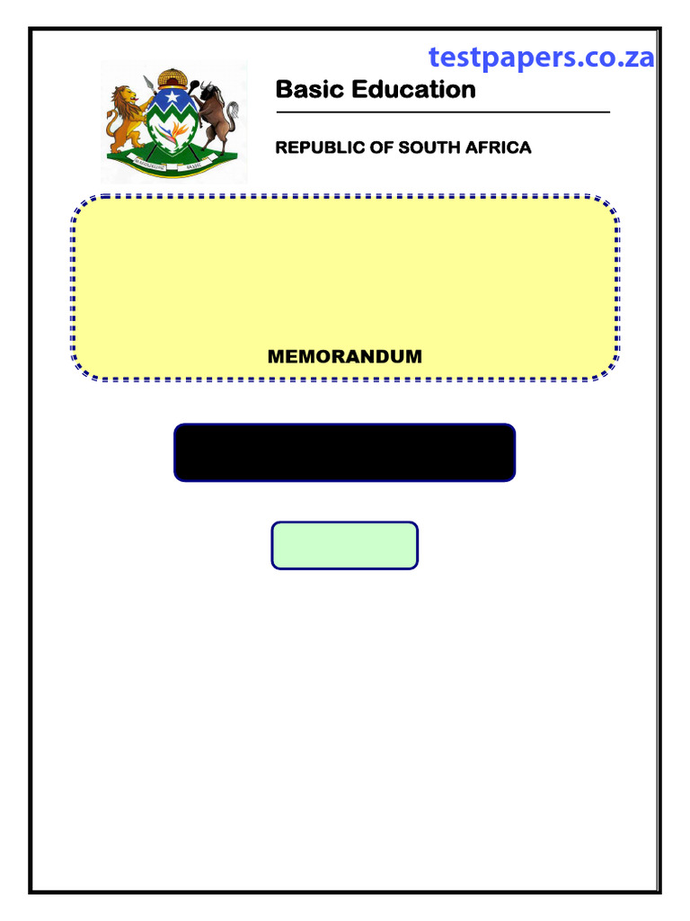 2016 Grade 12 Math Trial Exam Paper 1 KZN Memo | PDF