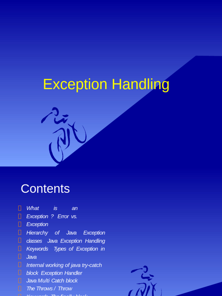 ExceptionHandling Java | PDF