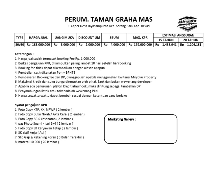 PL Taman Graha Mas | PDF