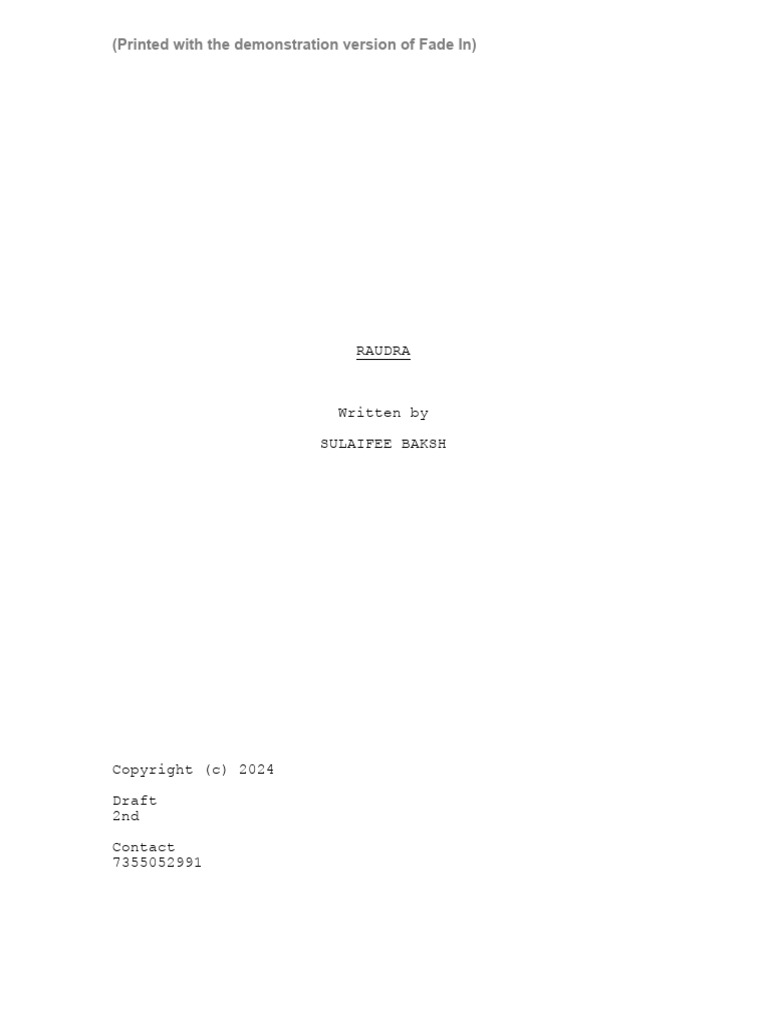 RAUDRA | PDF