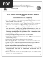 OT SOP Compliance Checklist Guide | PDF | Sterilization (Microbiology ...