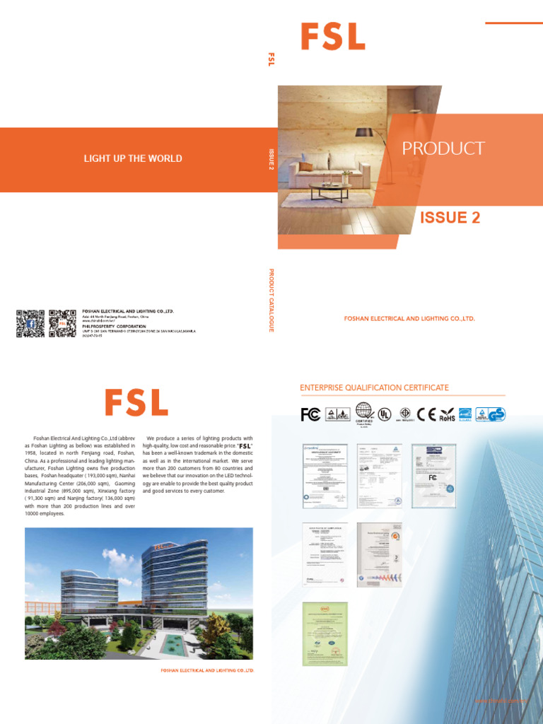 2020 FSL Catalog | PDF | Lighting | Electromagnetic Radiation